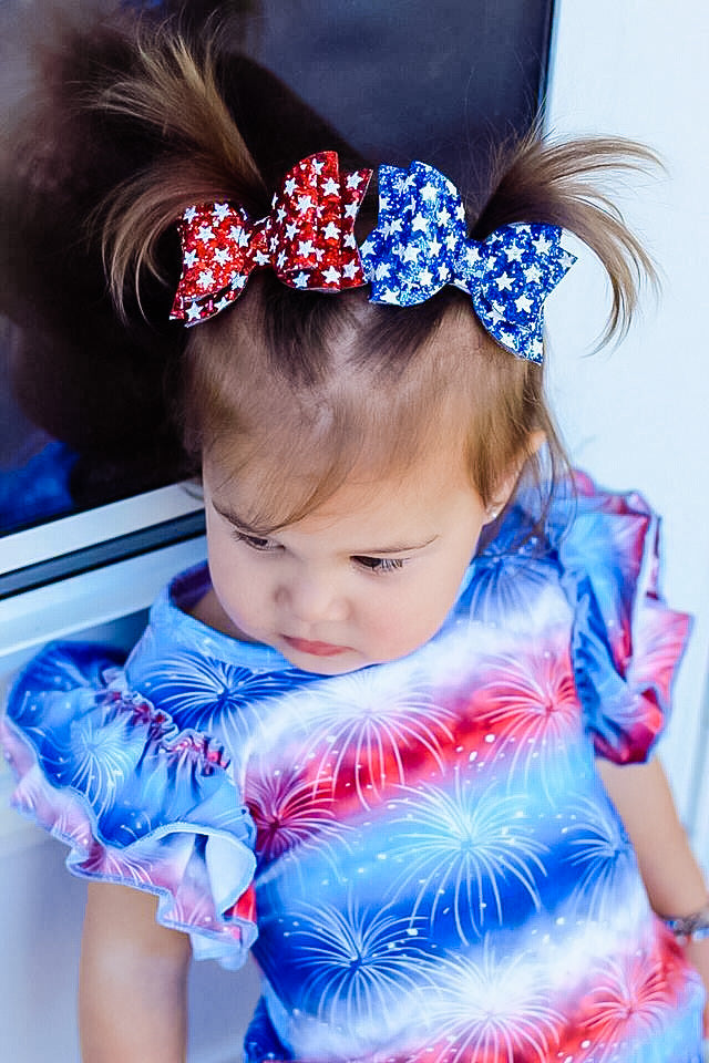 Red White And Blue Hairstyles